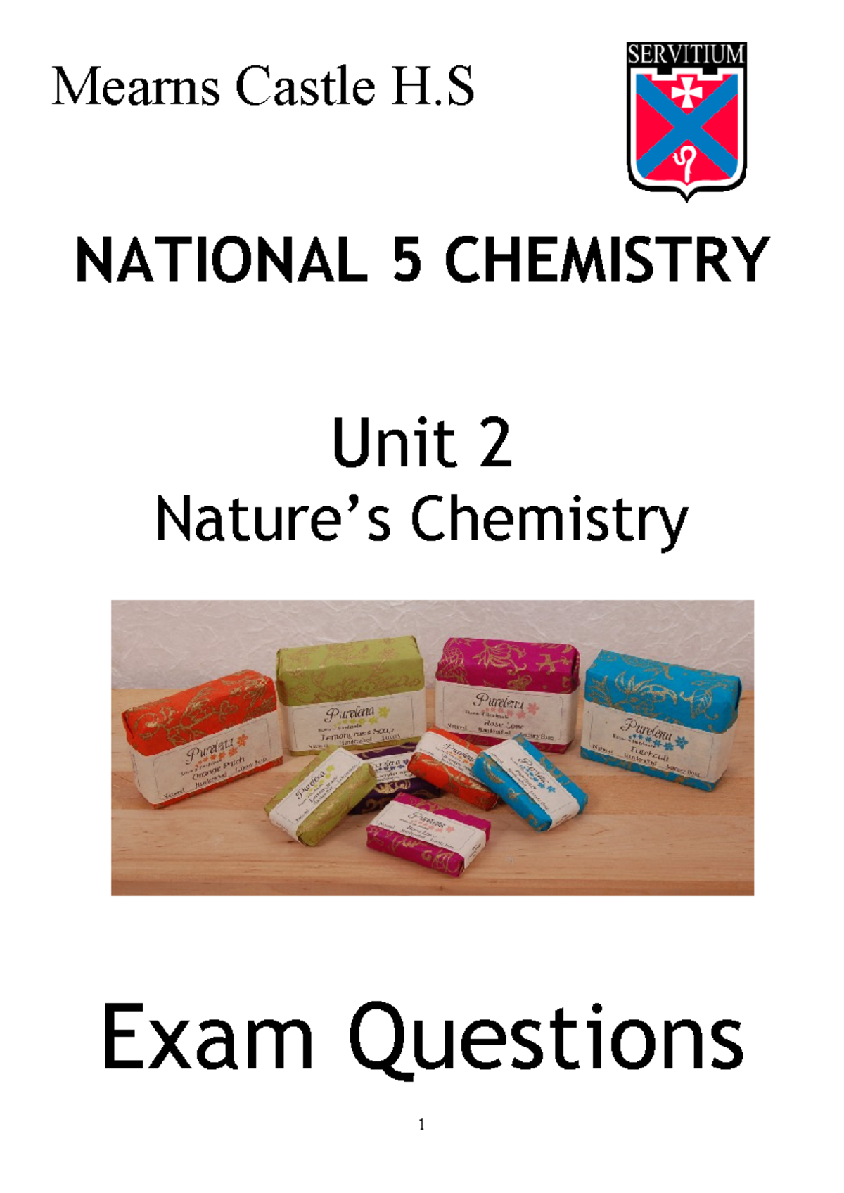 N5 CHEMISTRY Unit 2 Exam Questions & Answers - Past Papers - Studocu