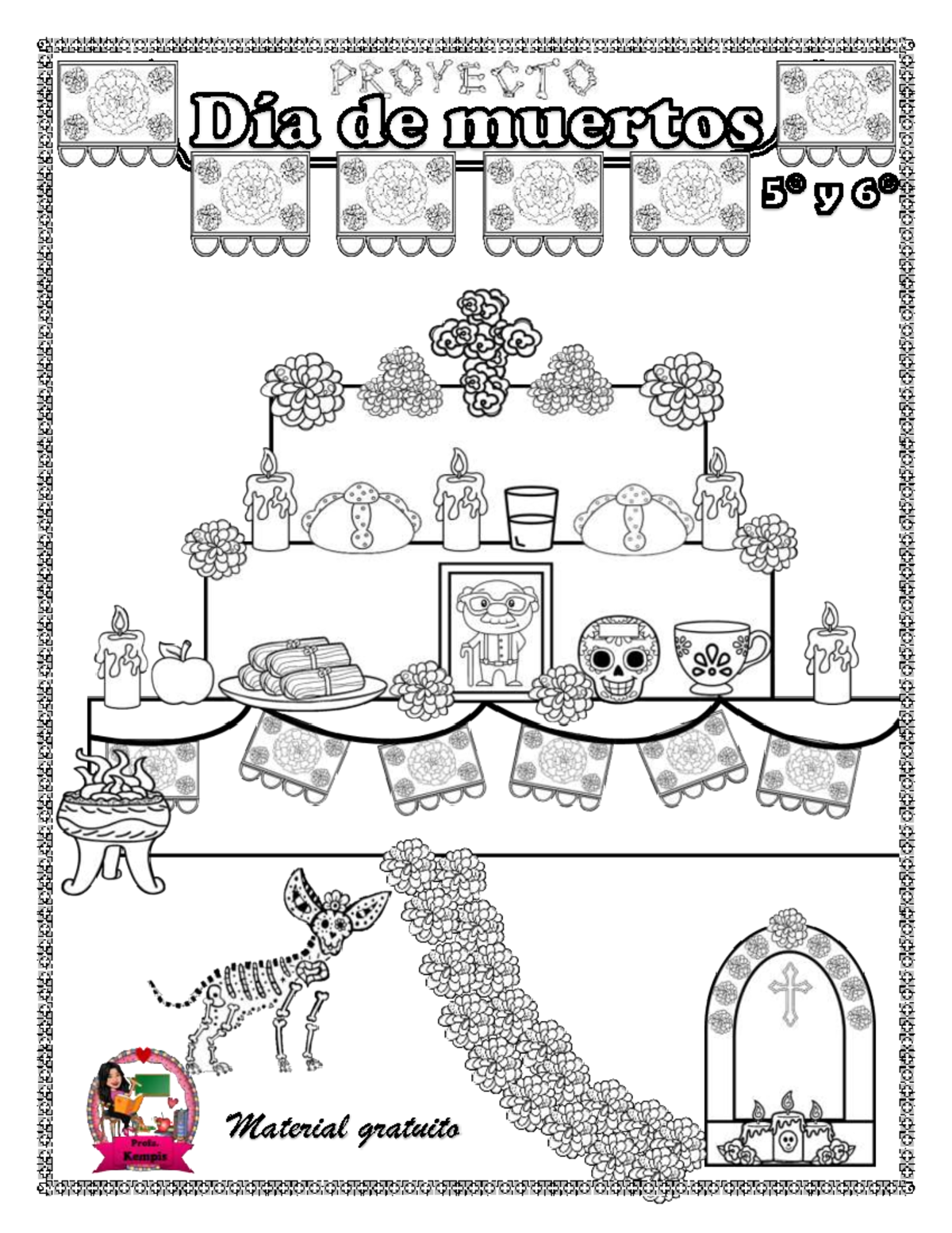 Proyecto Día de Muertos 5° y 6° - Profa Kempis - Studocu