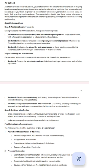 [Solved] What to include in your Portfolio of Evidence This will be ...