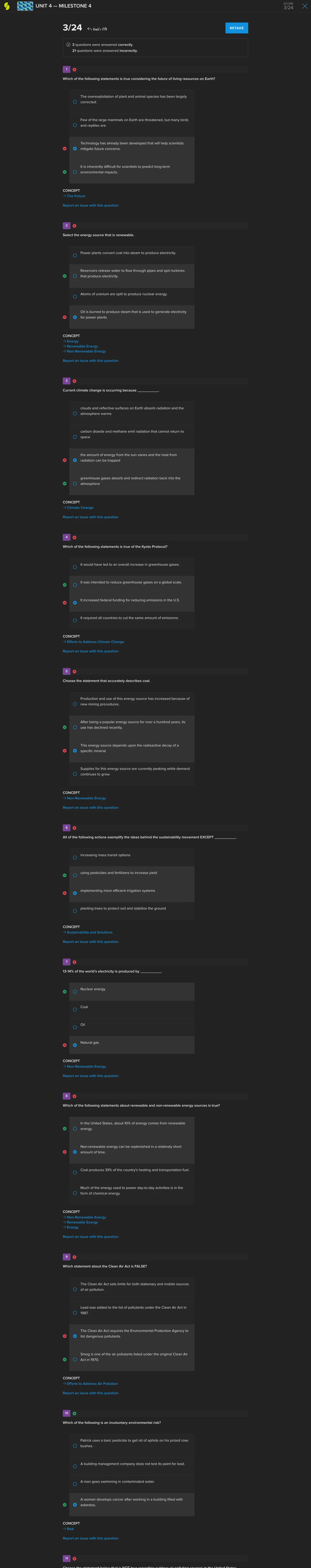 Environmental Science Unit 1 Challenge 2 The History of the Earth and ...