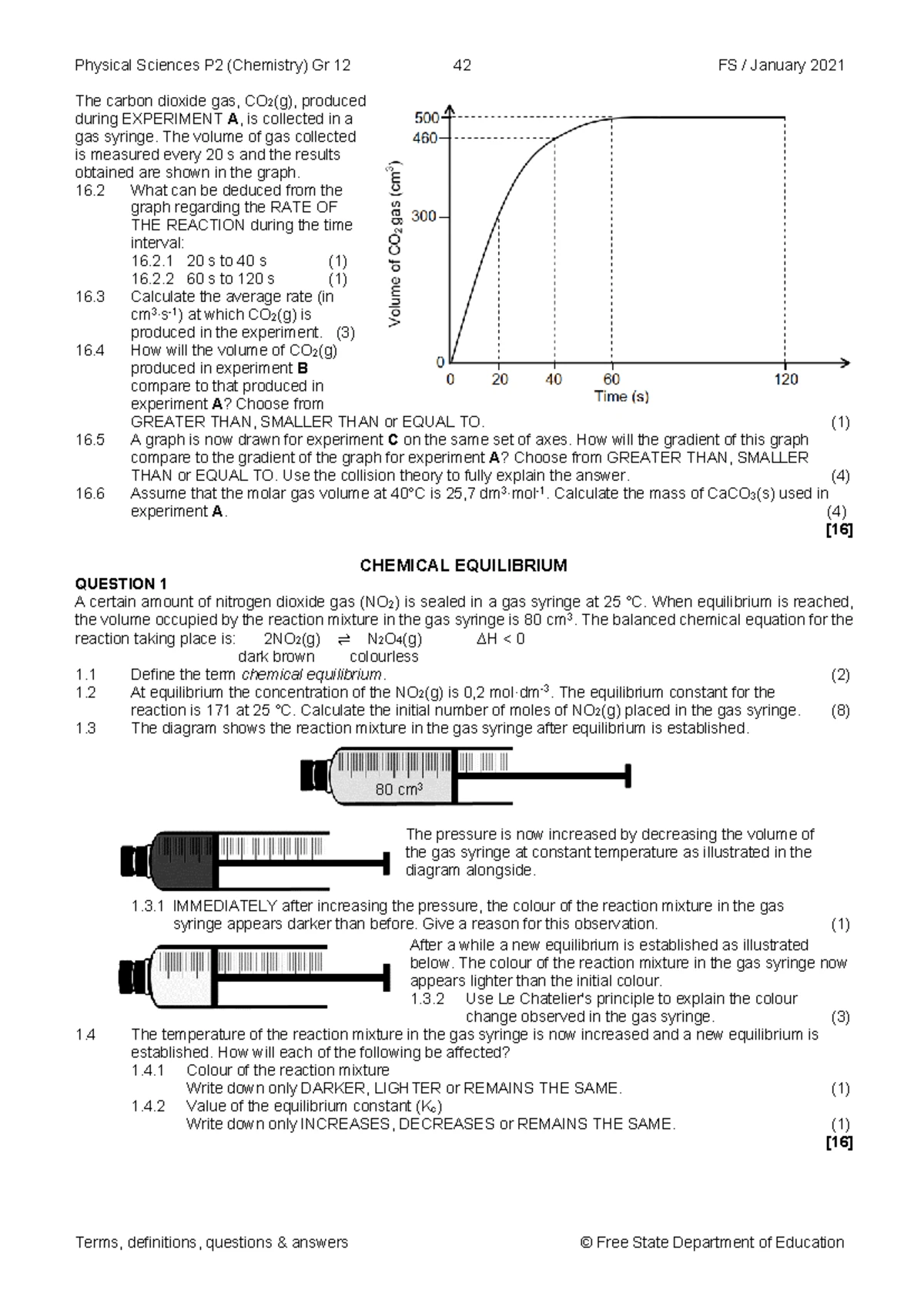 CAT Paper 1 Preparatory Exam 2023: Guide for Gauteng Grade 12 Students - Studocu