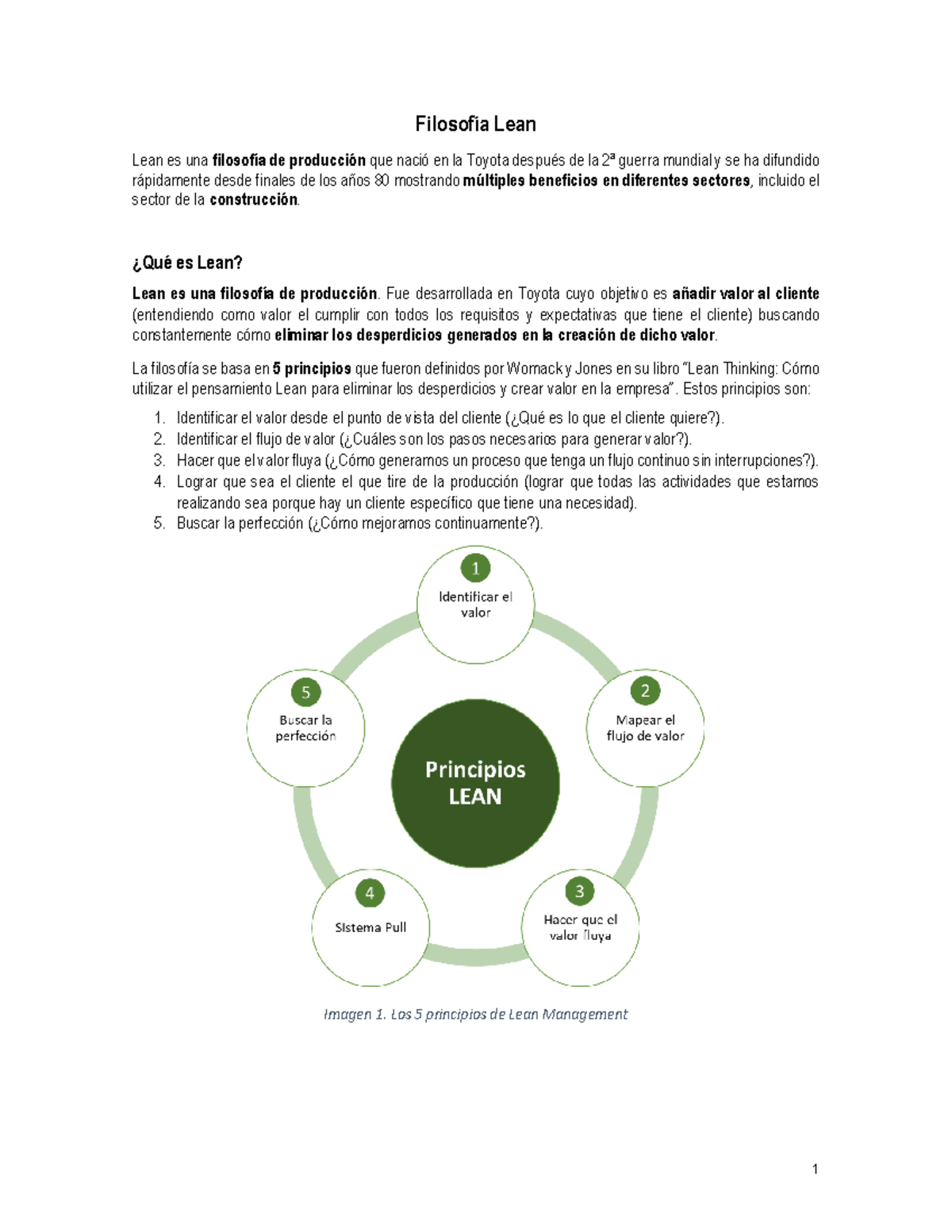CCIS059 U2 S6 2 - Filosofía Lean y su Aplicación en Construcción - Studocu