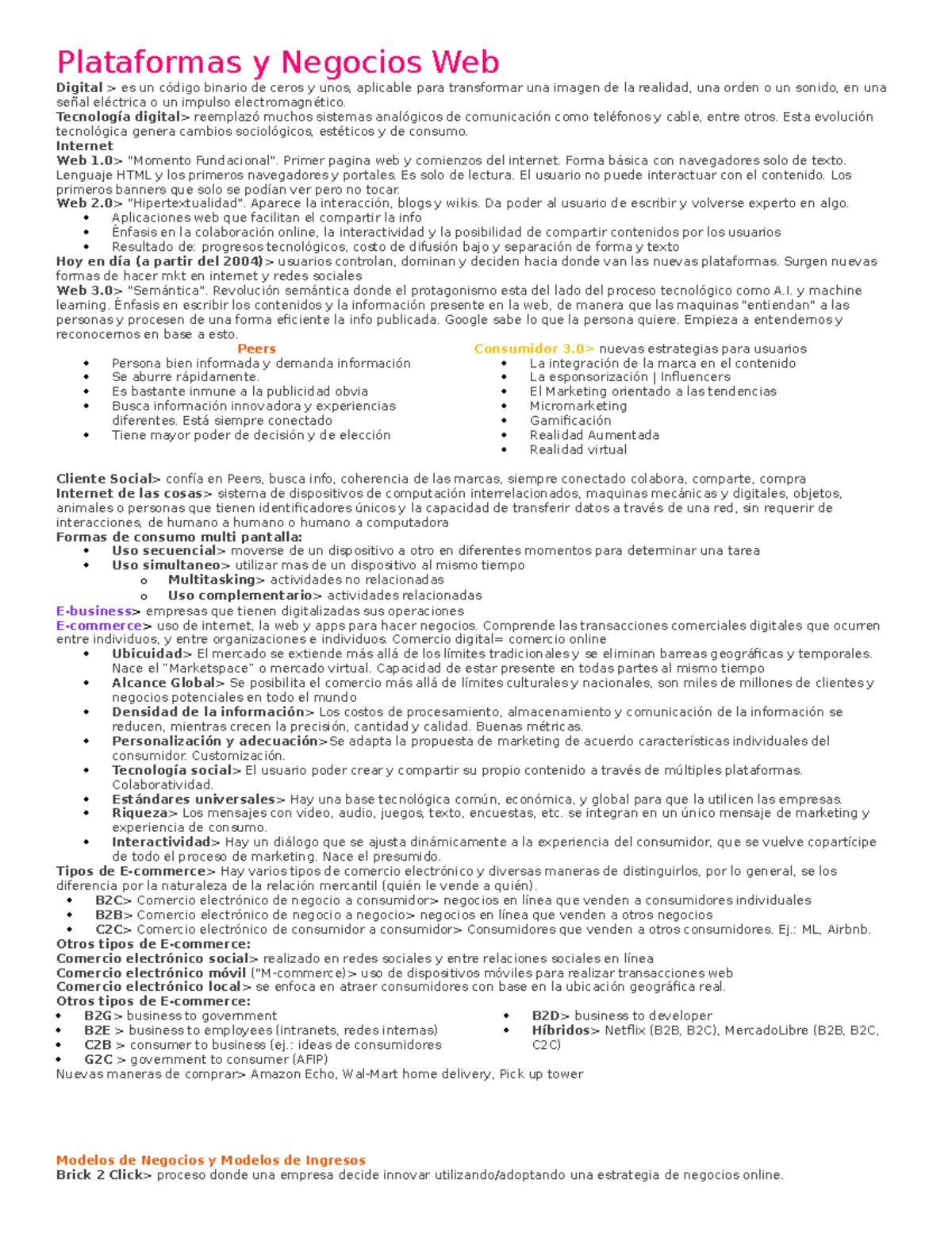 Unidad 1: Historia de Negocios Web y Marketing Digital - Final Exam ...