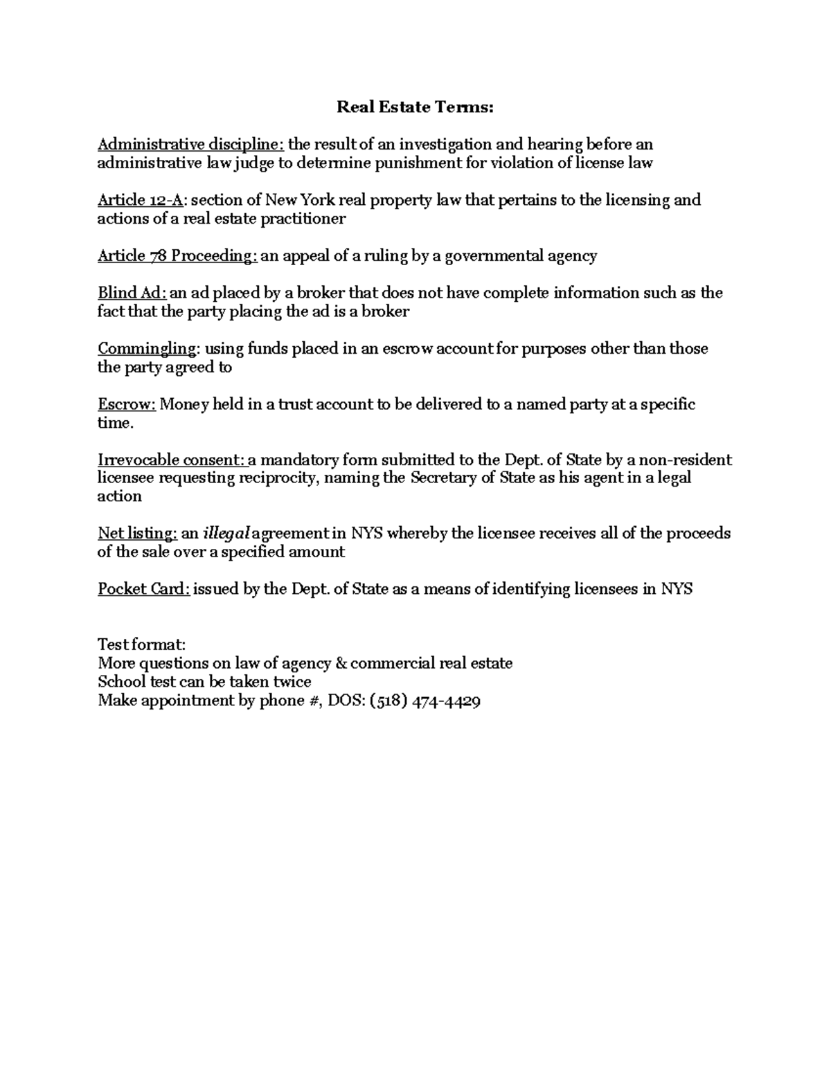 Real Estate Notes: Key Concepts from Chapters 1-5 (RE 101) - Studocu