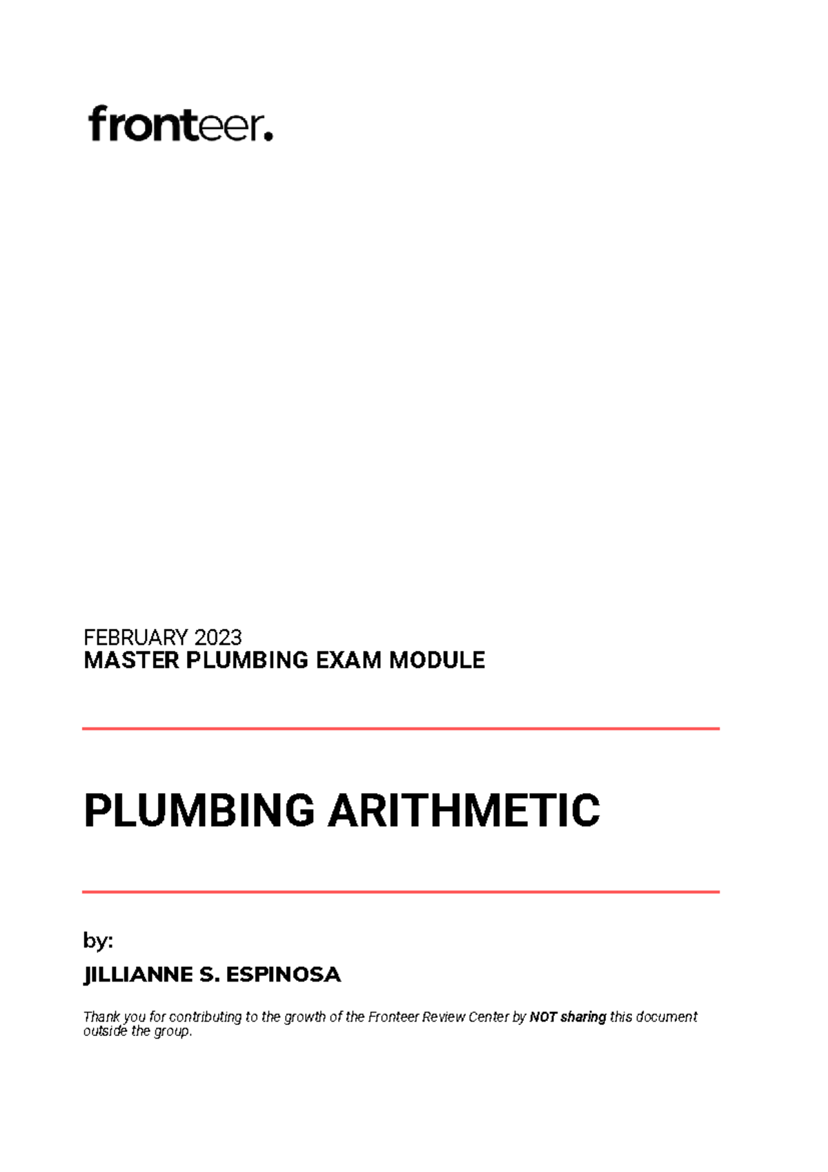 Plumbing Mathematics Tutorial: Arithmetic, Trigonometry, and Geometry ...