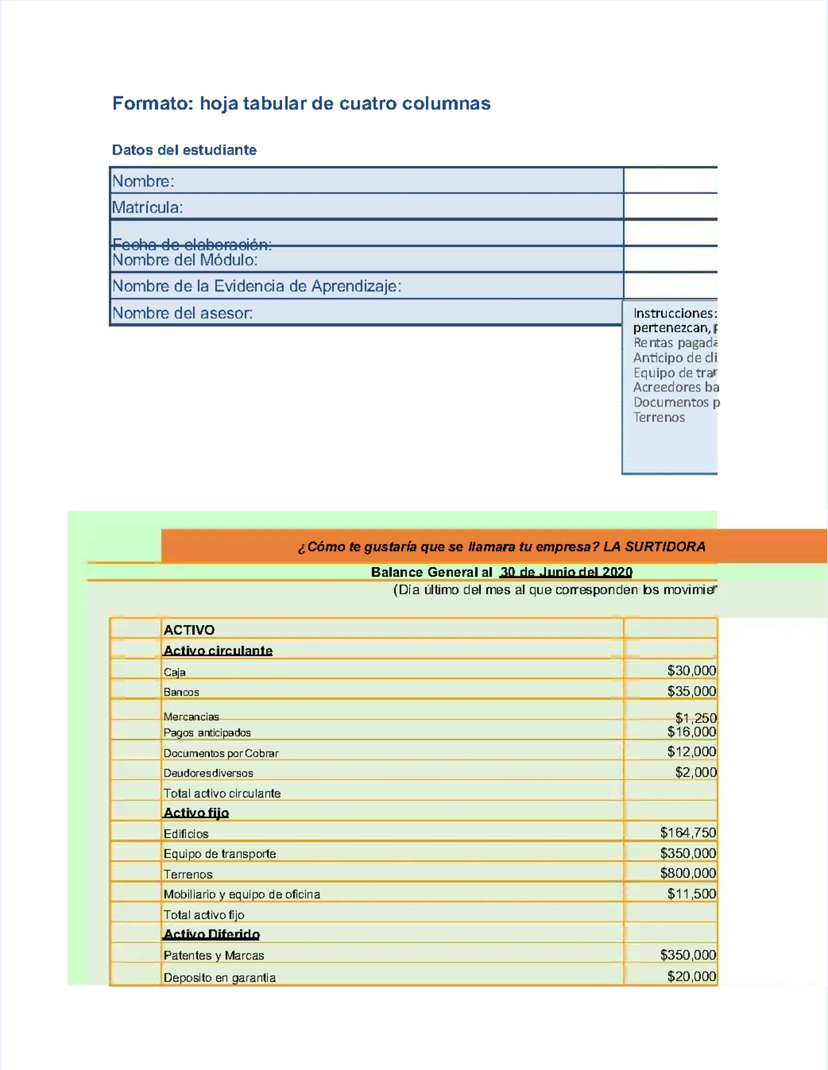 Estructura del Balance General (Pdf-ea4) - UVEG 2020 - Studocu