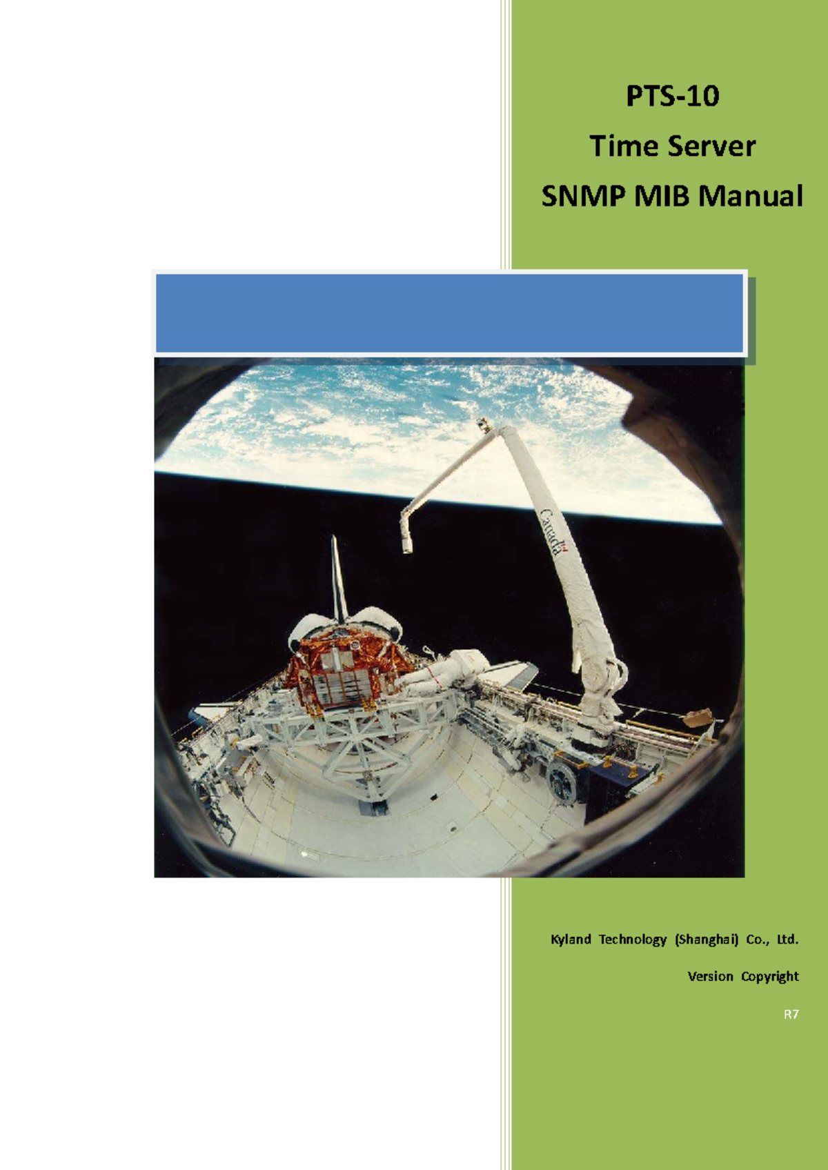 PTS-10 Time Server SNMP MIB Manual - Version R7 - Studocu
