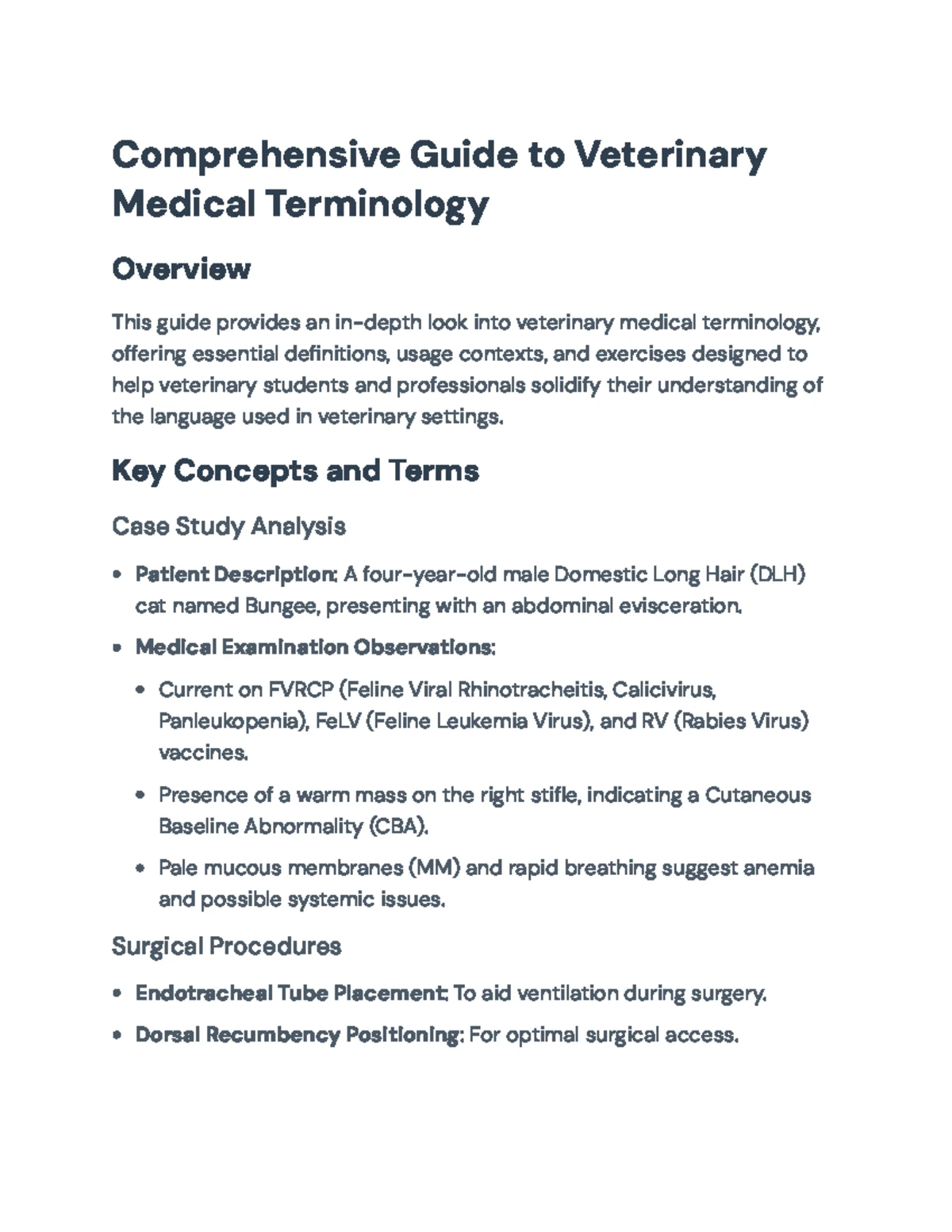 1 - Chapter 1 Homework: Medical Terminology Practice and Exercises ...
