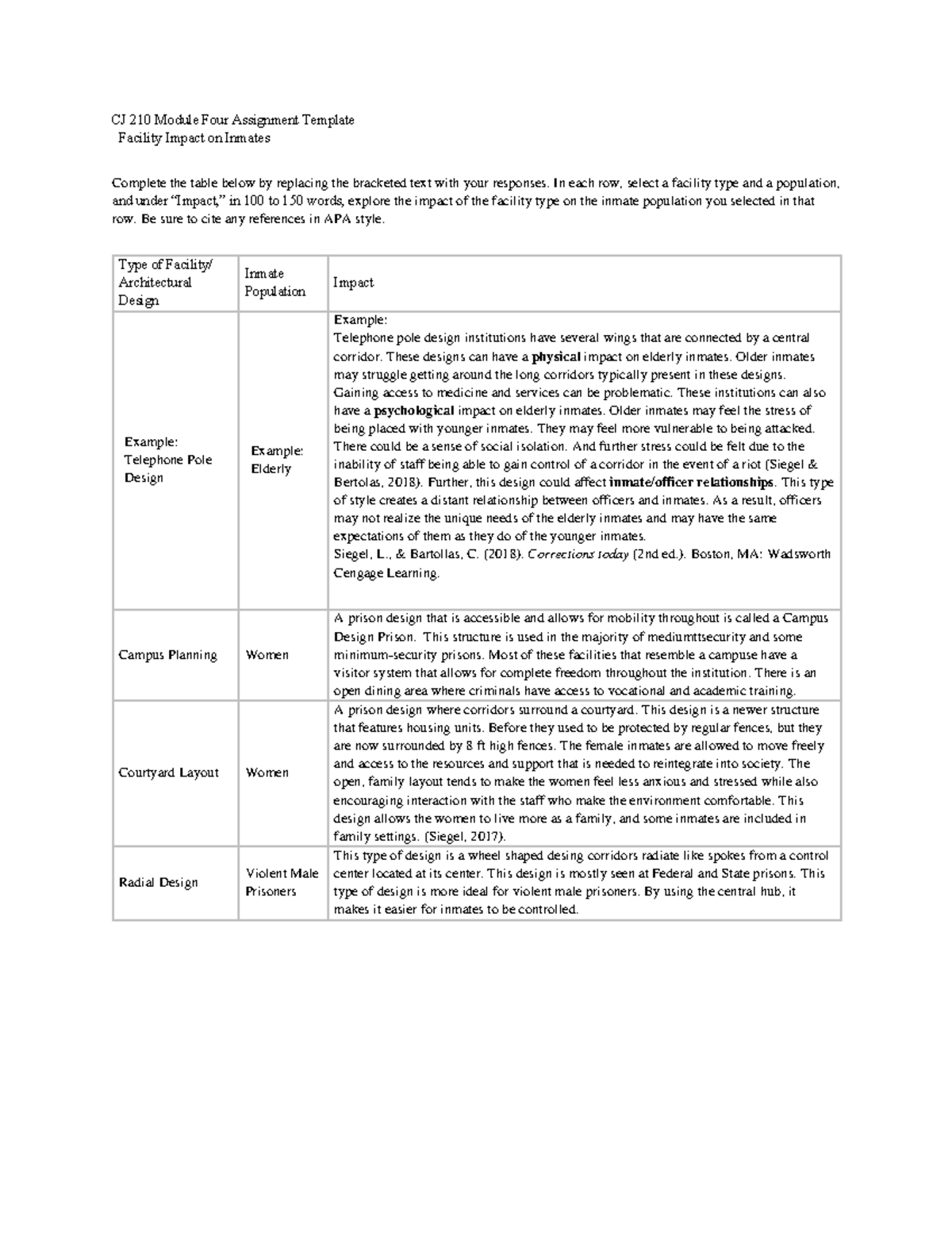 Document 11 - Practice Activity Assignment - CJ 210 Module Four ...