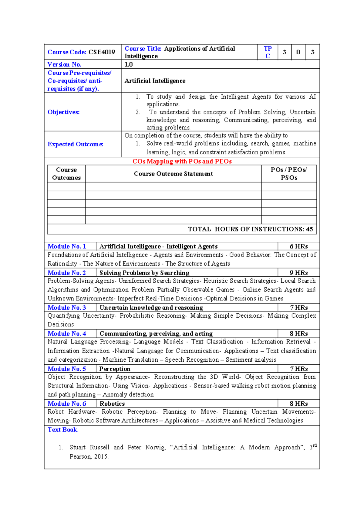 CSE4019 Final Exam Study Guide: Applications of AI - Studocu