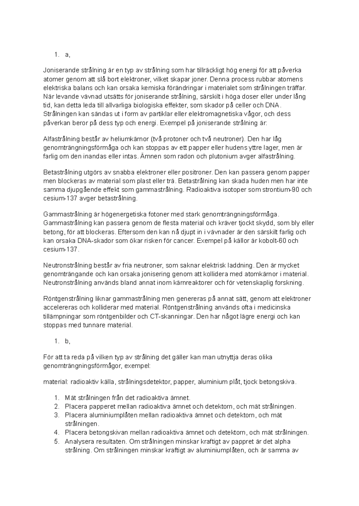 Lab2 Elektricitet och kretsar: Fysik 1 Laboration - Studocu