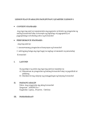 @DLP (Literary Devices) Grade 10 - A Detailed Lesson Plan in English ...