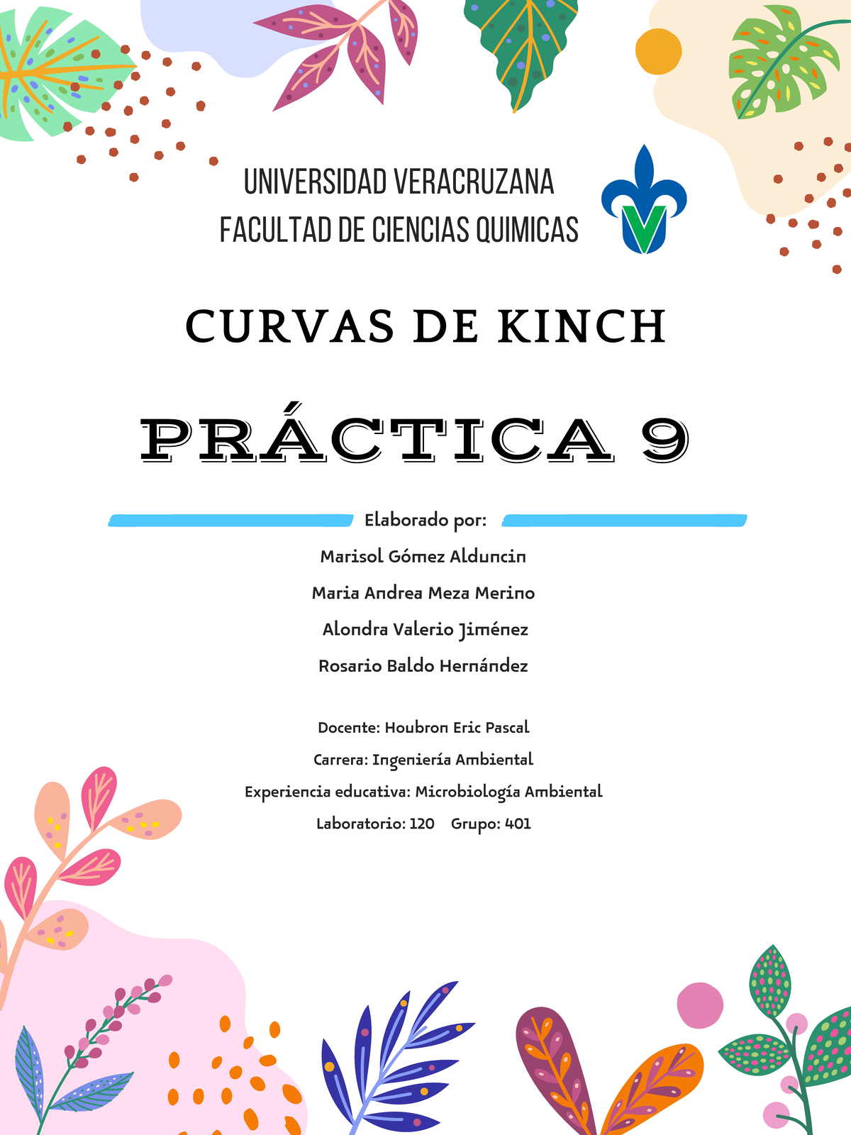 Práctica 9: Curvas de Kynch en Microbiología Ambiental - Ingeniería ...