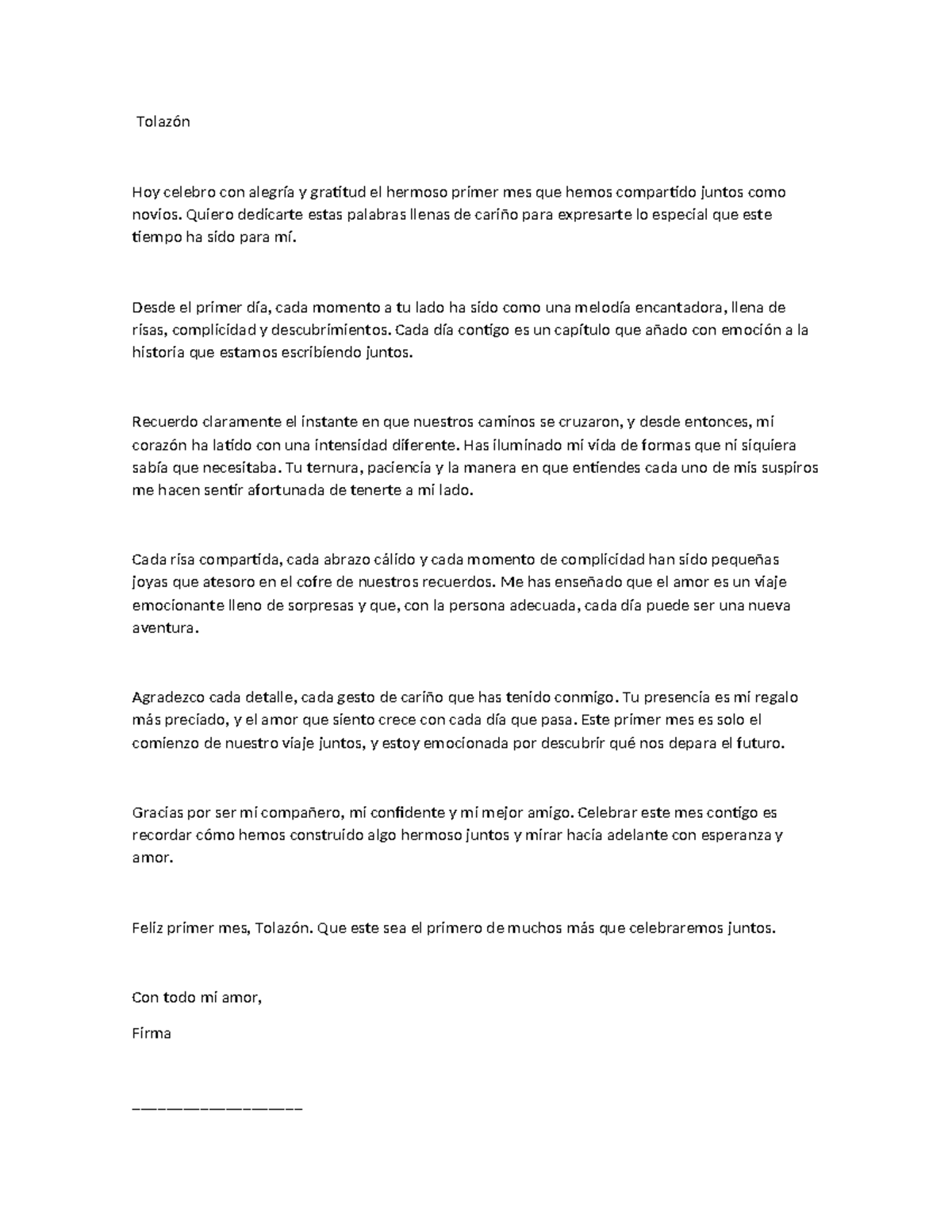 Tolazón - hhhbb - Tolazón Hoy celebro con alegría y gratitud el hermoso ...