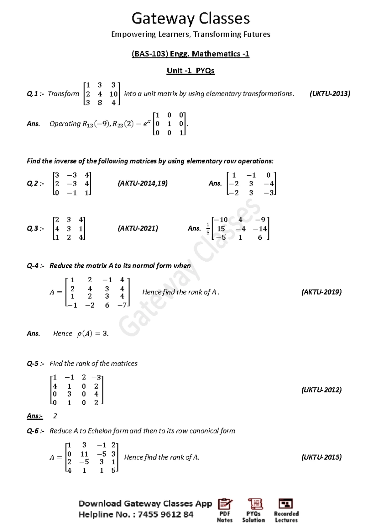 B.Tech 2nd Year Python Programming: Module 1 Handwritten Notes - Studocu