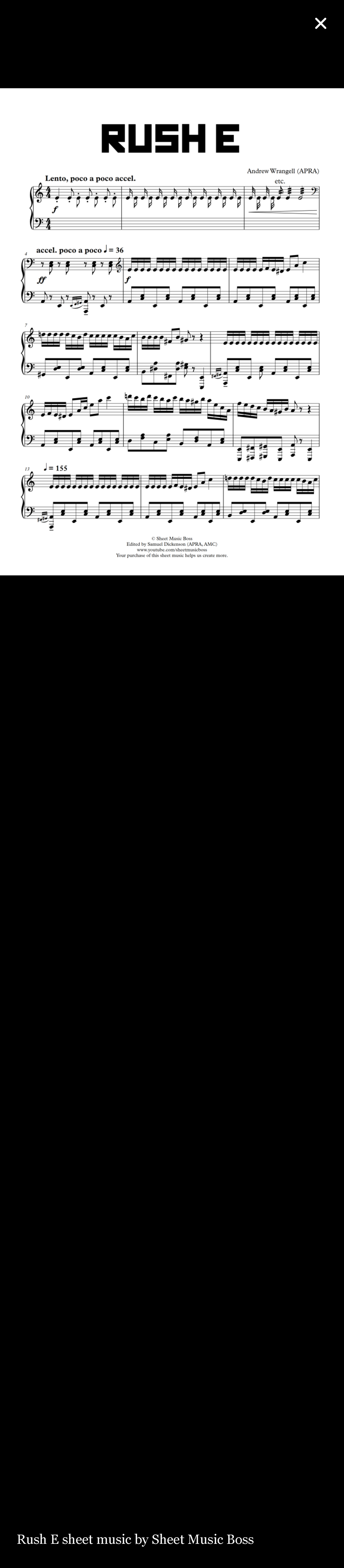 Rush E Sheet Music (MIDI Available) – Official Release by SMB - Studocu