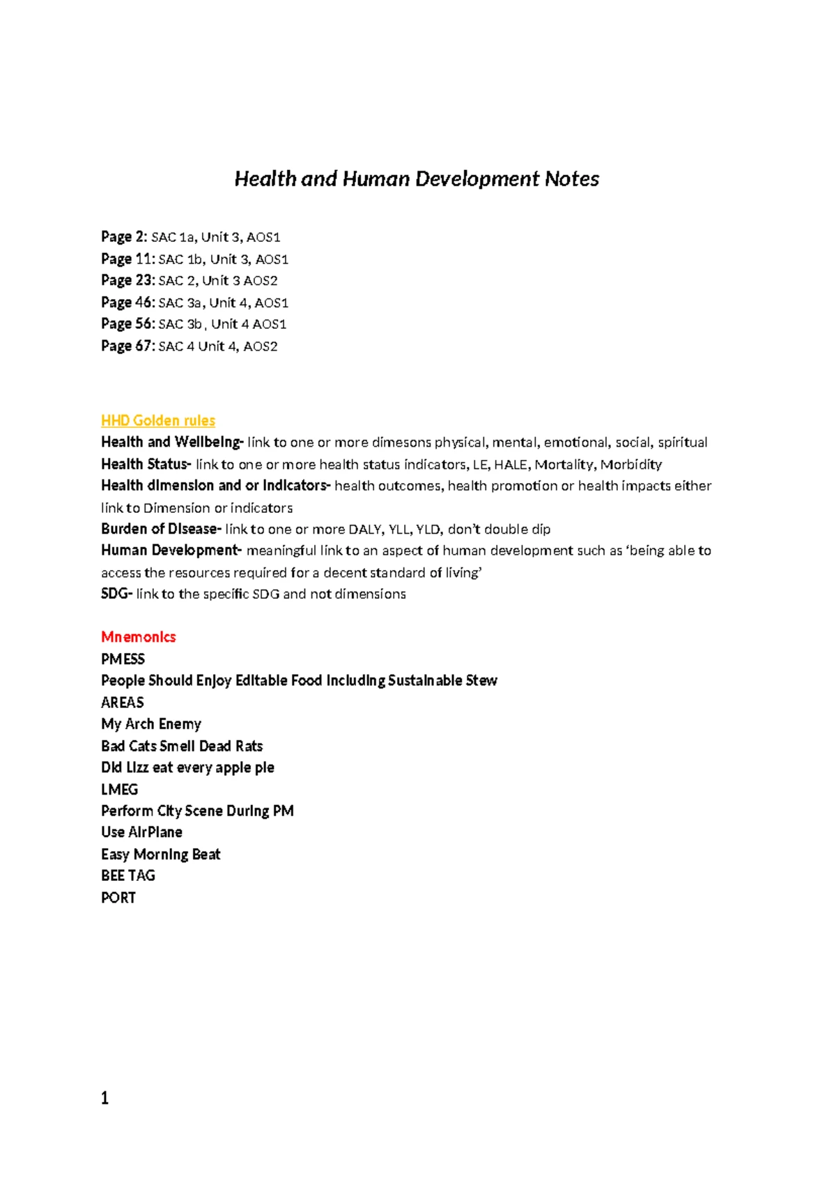 VCE Health and Human Development Practice Exam Answers 2025 - Studocu