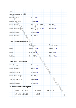 Tablice Winklera - BELKI CIAGLE WIELOPRZESLOWE Wartosci momentów ...