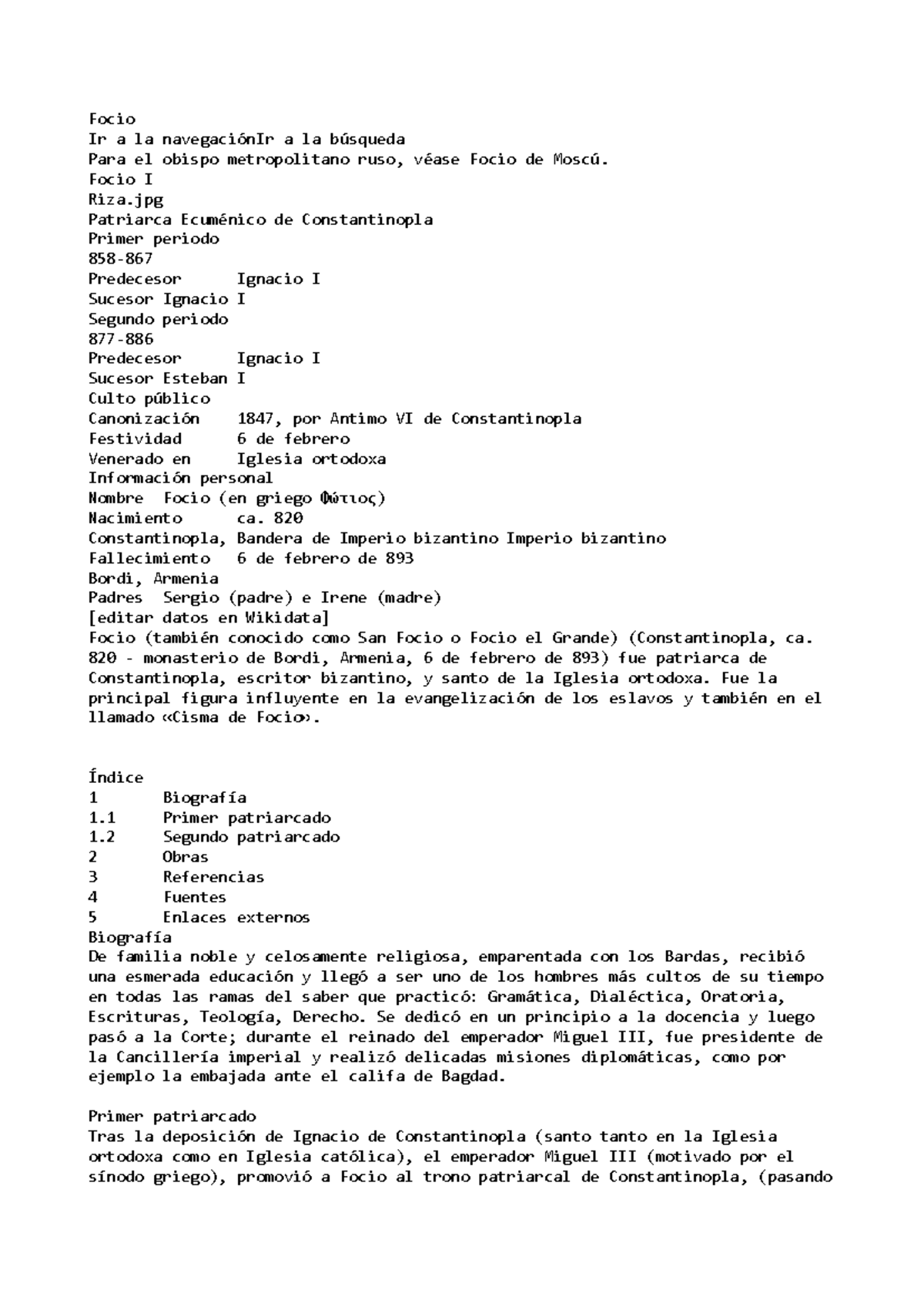 Focio para estudiar todo su historia y tener apuntes de todo para la ...