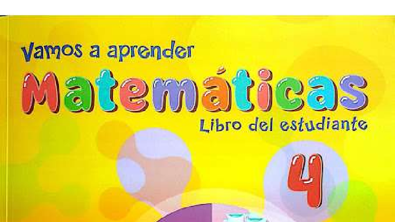 Libro del Estudiante de Matemáticas 4°: Estructura y Contenidos - Studocu