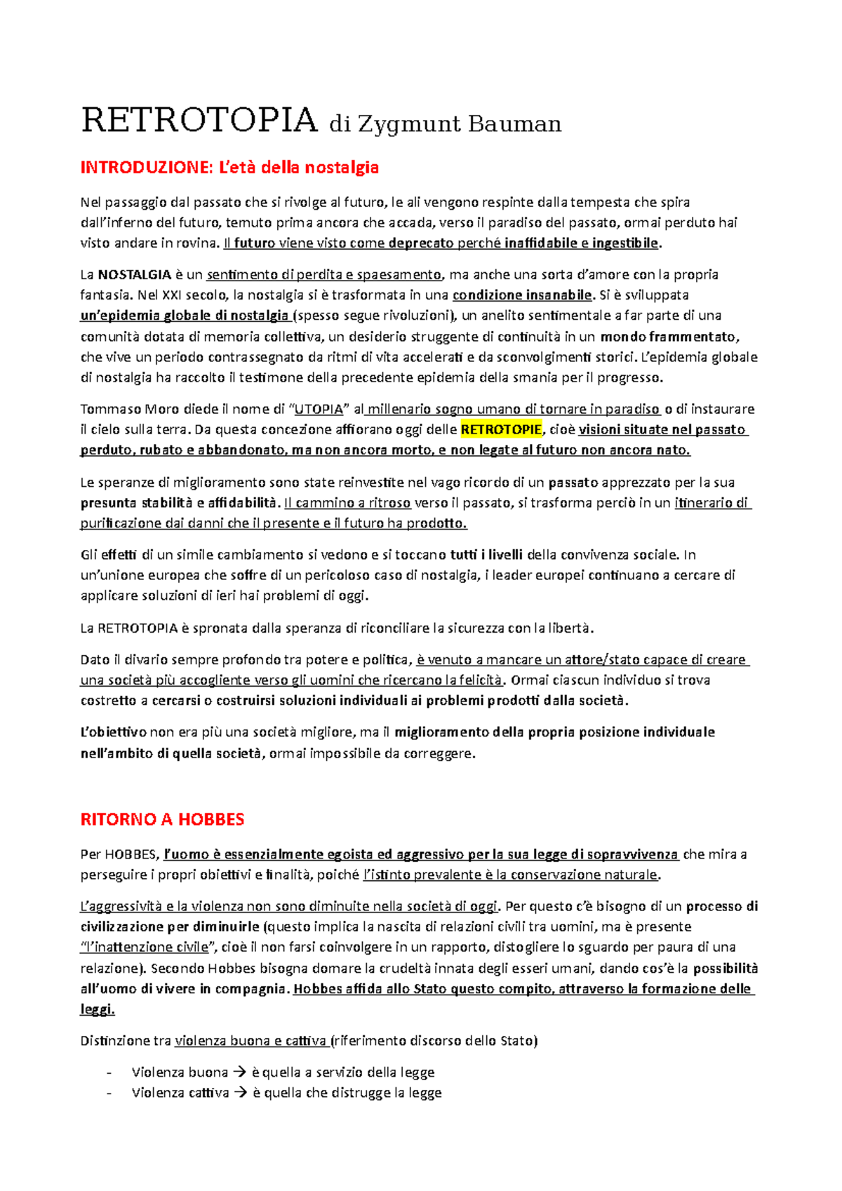 Retrotopia di Zygmunt Bauman - RETROTOPIA di Zygmunt Bauman ...