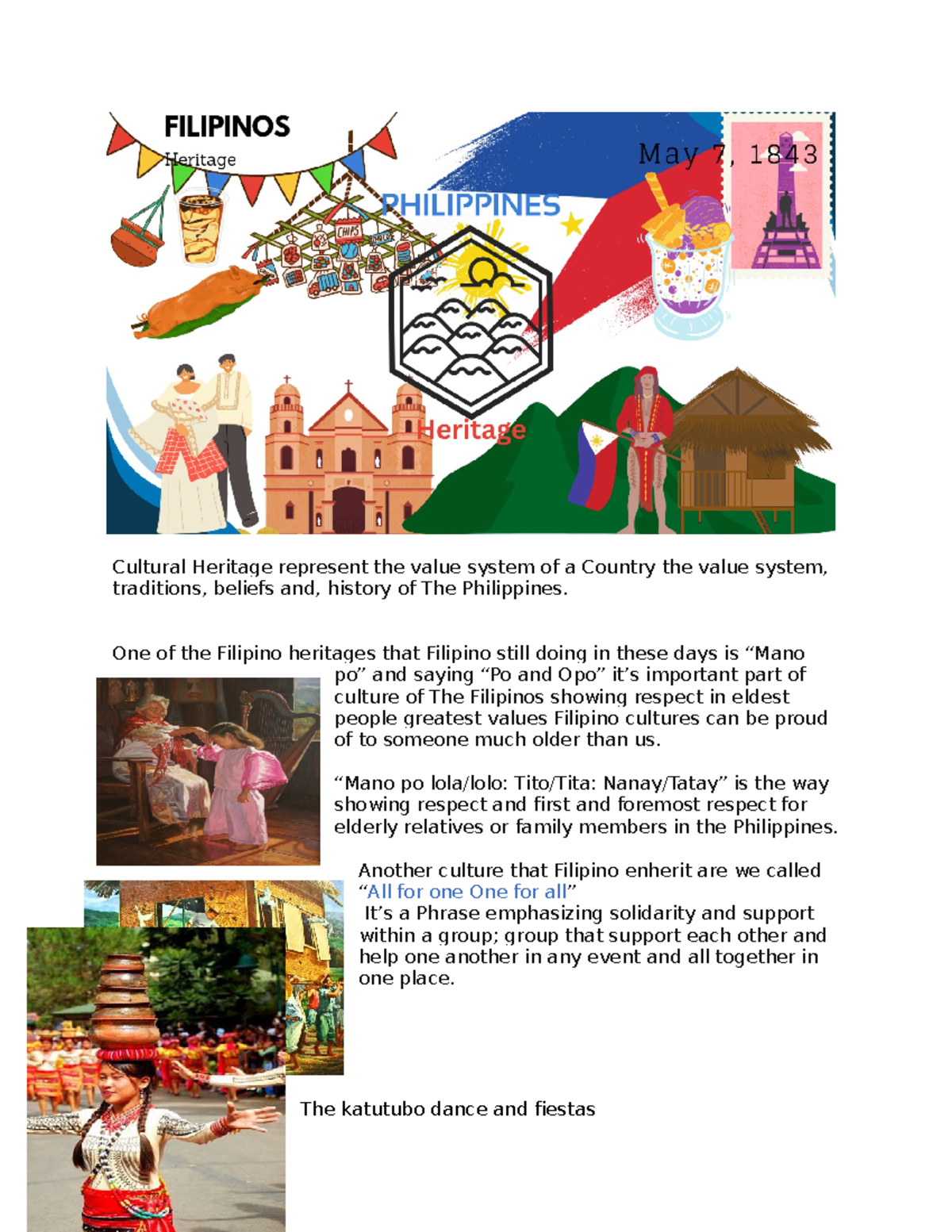 Philippine Cultural Values