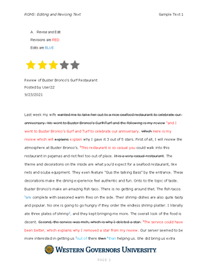 Task 1 Template Comp. - Composition: Writing with a Strategy - RGM3 ...