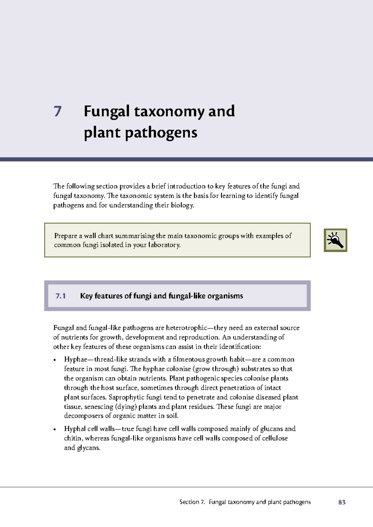 Fungal Taxonomy and Plant Pathogens: Key Features and Classification - Studocu