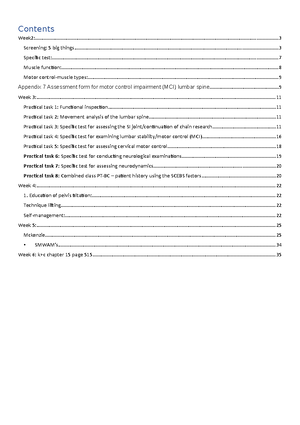 [Solved] De Glasgow coma scale en de EMV score - Fysio - Studeersnel