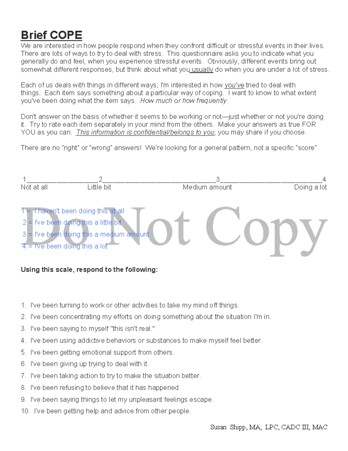 Academic Performance Questionnaire (APQ) - Evaluation Scale Guide - Studocu