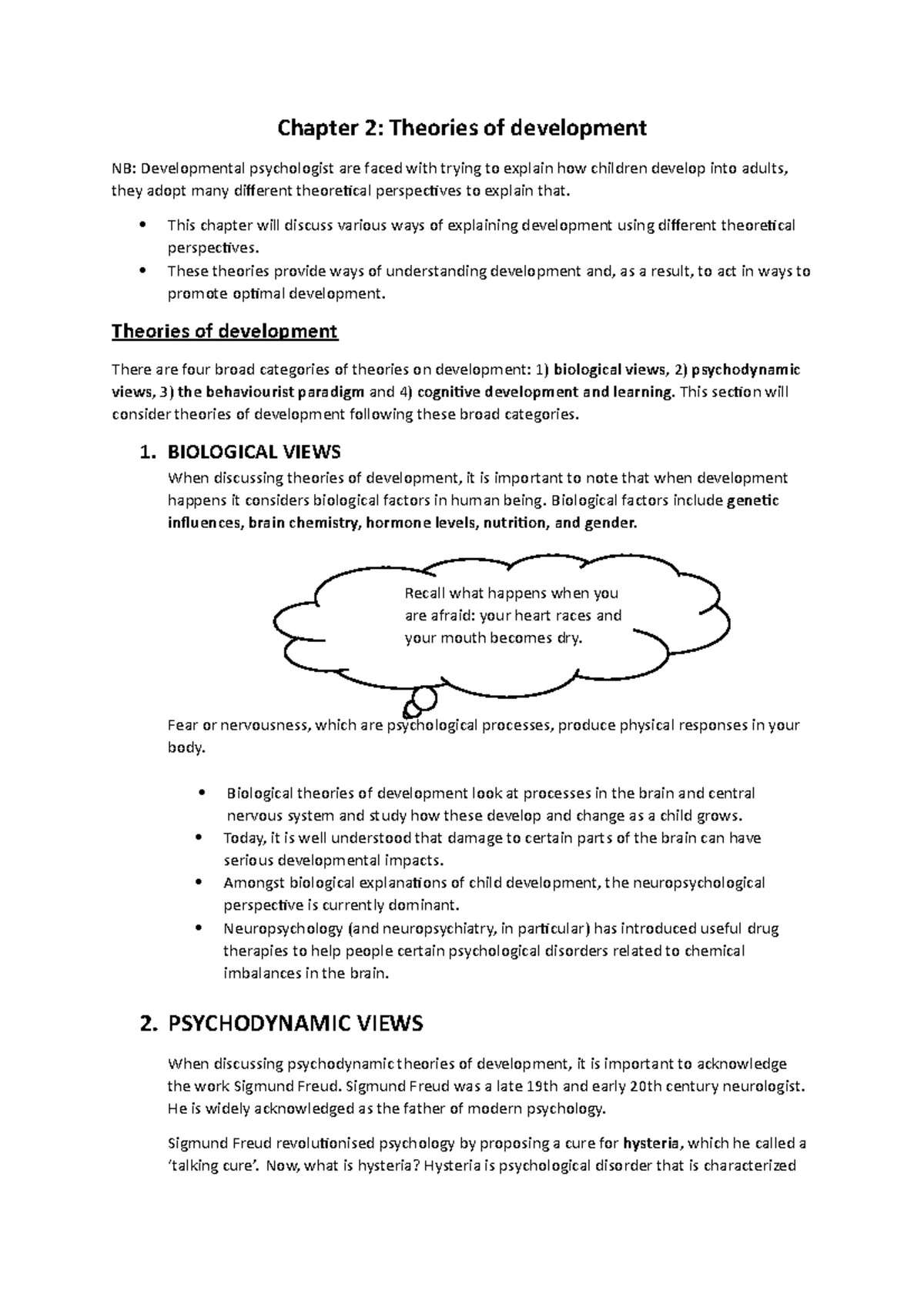 Child Development - Study Notes LU1-4 - BEHAVIOUR OF THE FOETUS ...