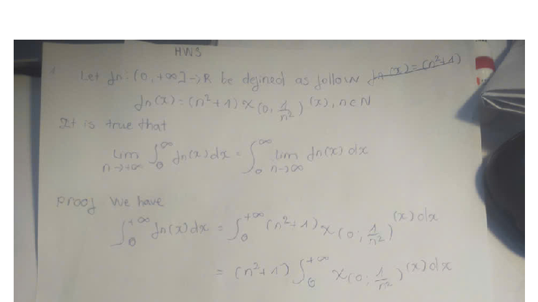 HWS 3: Limit Proofs and Integrals in Real Analysis - Studocu