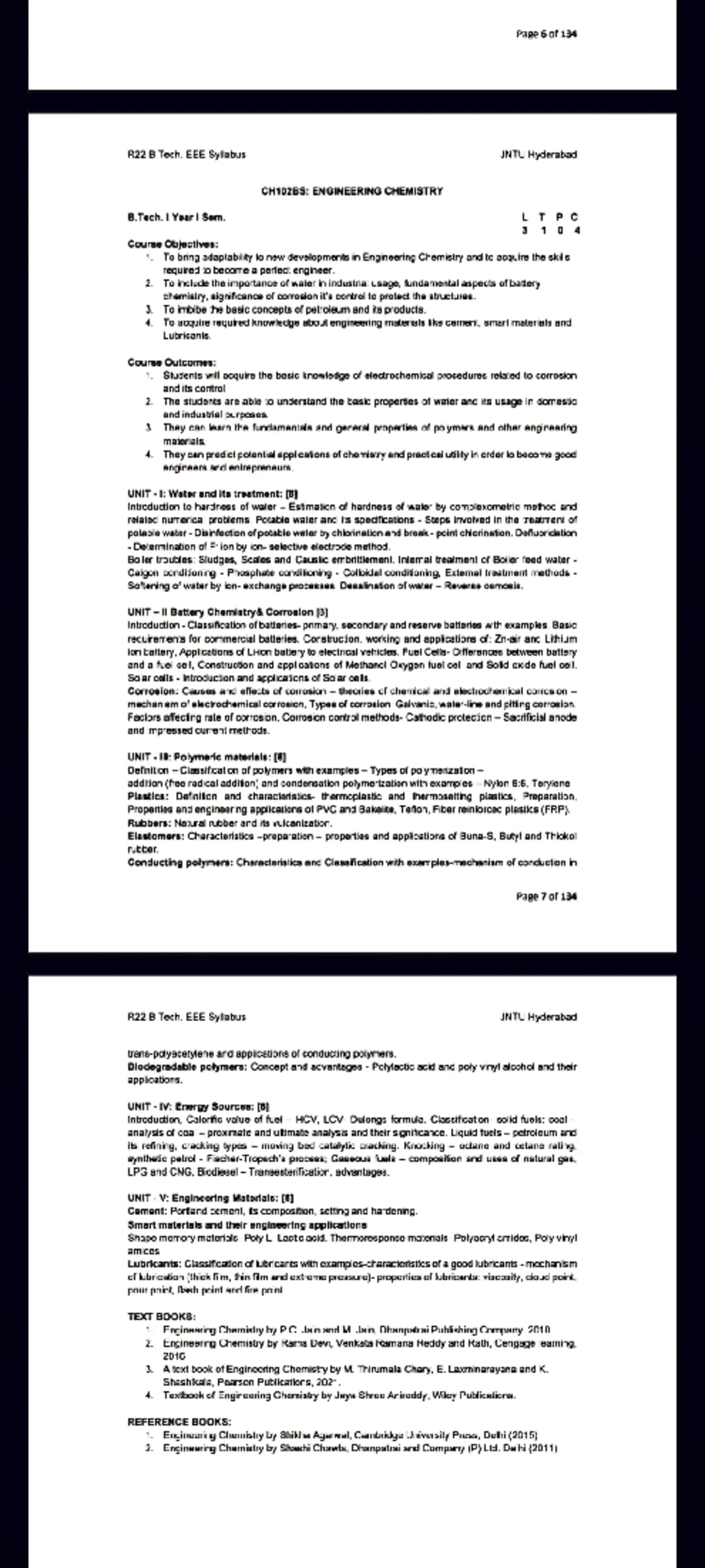 R22 B.EEE Course Structure & Syllabus Lecture Notes - Studocu