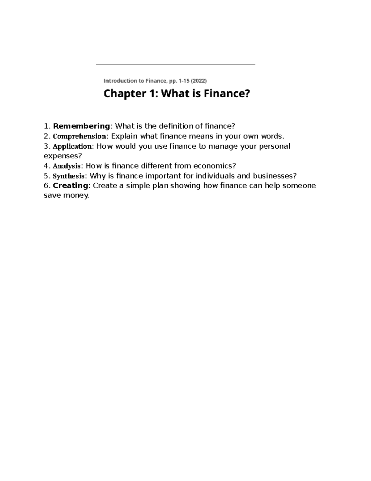 Gerwin H. Carrasco Assessment in Learning Blooms - Bachelor of ...