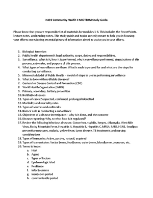Community health module 1-4 answers - Module Chapter 22: Public Health ...