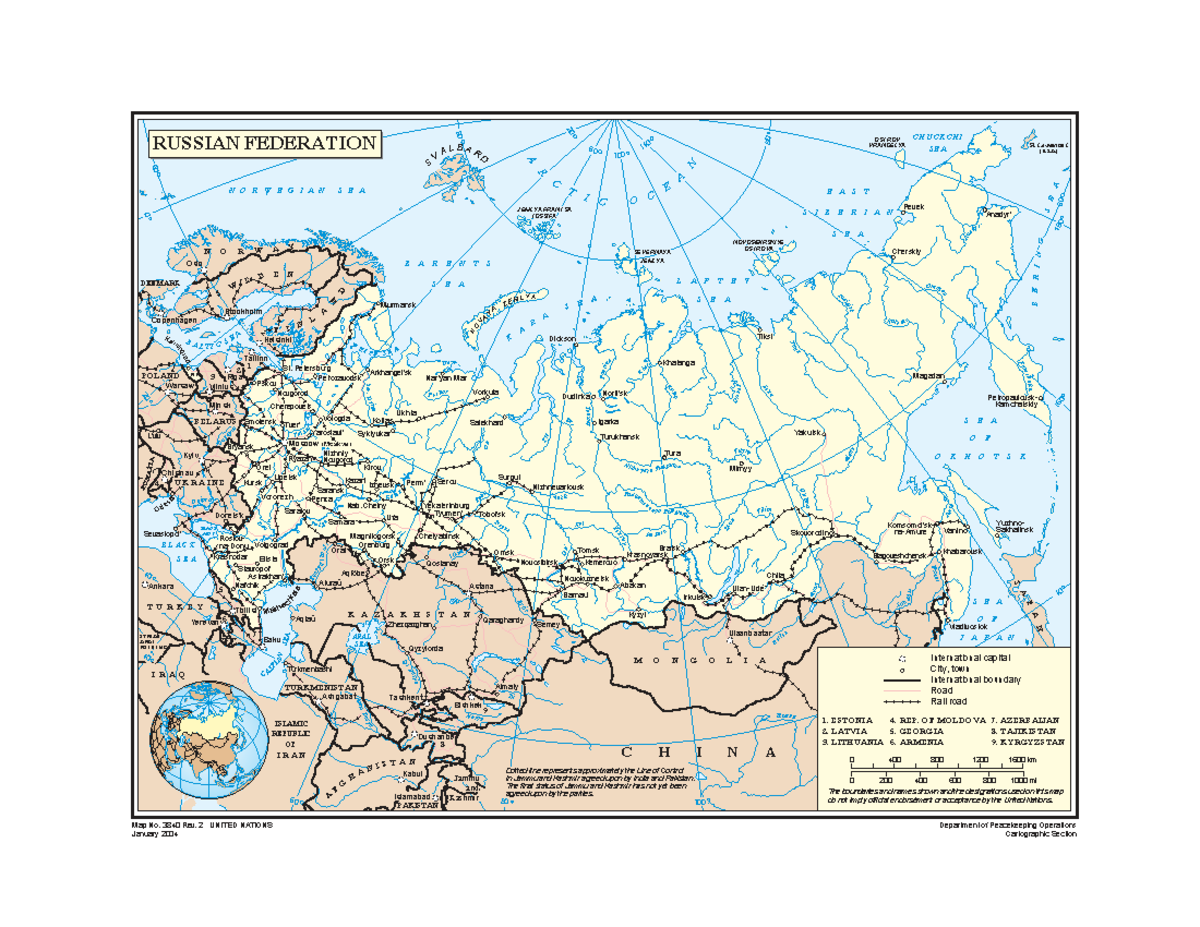 Labeled Map of Asia: Key Locations and Boundaries - Studocu