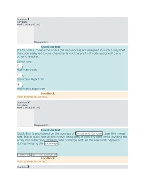 Data Structure and Algo Prelim TO Finals MAIN - Stacks is also called a ...
