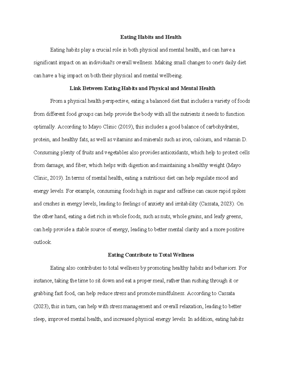 P#247120329 - Effective leadership - Eating Habits and Health Eating ...