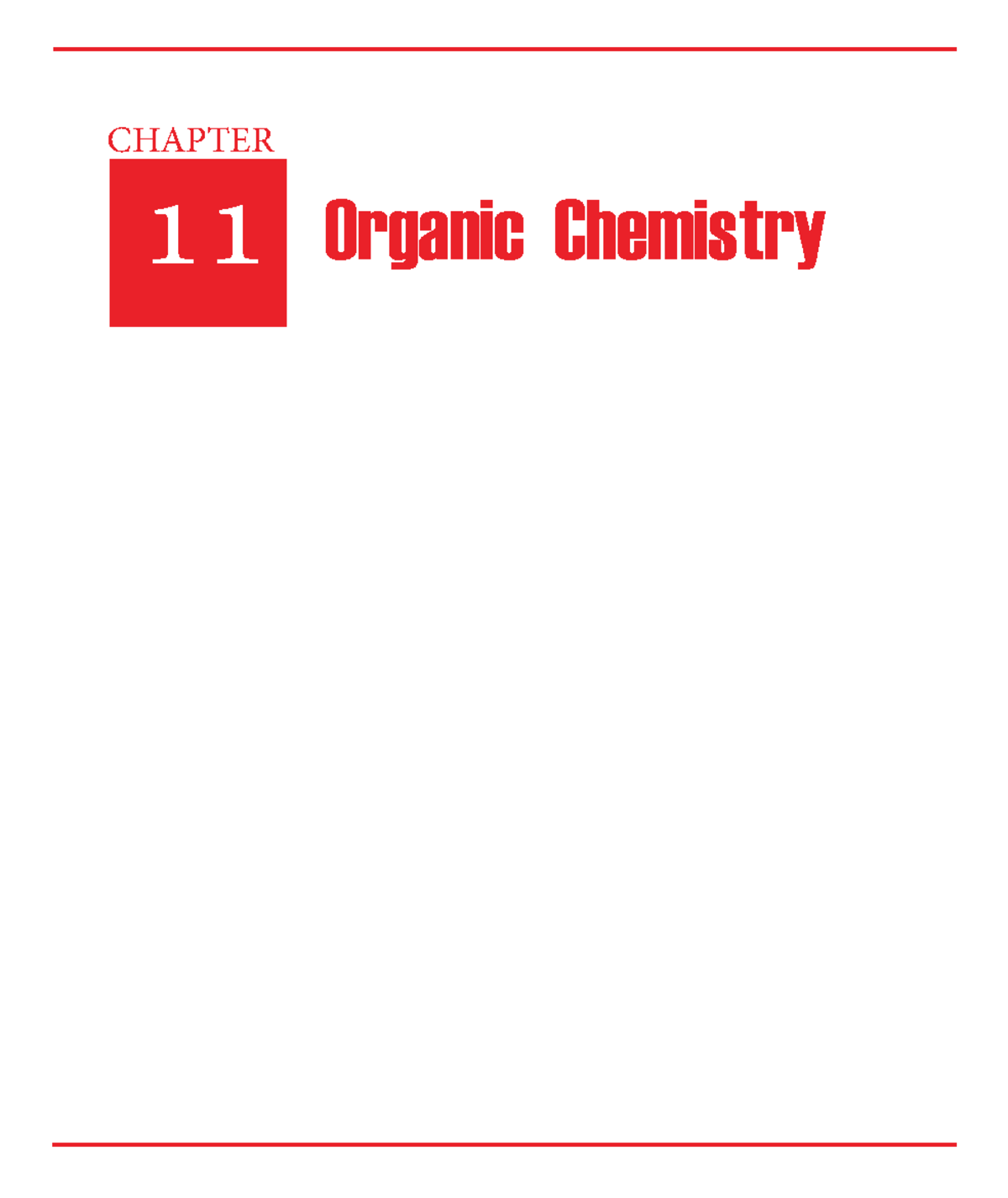 CHAPTER 11: Understanding Organic Chemistry Concepts and ...
