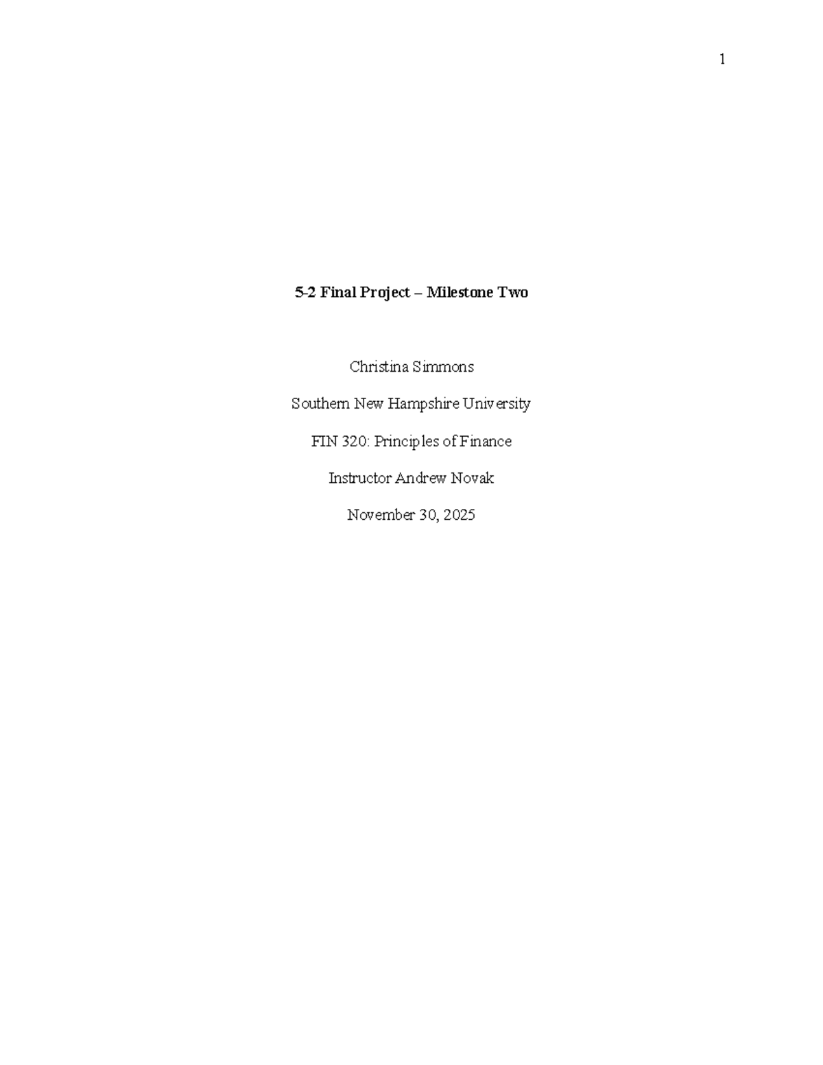 FIN 320: Final Project Milestone Two - Financial Analysis of Chipotle ...