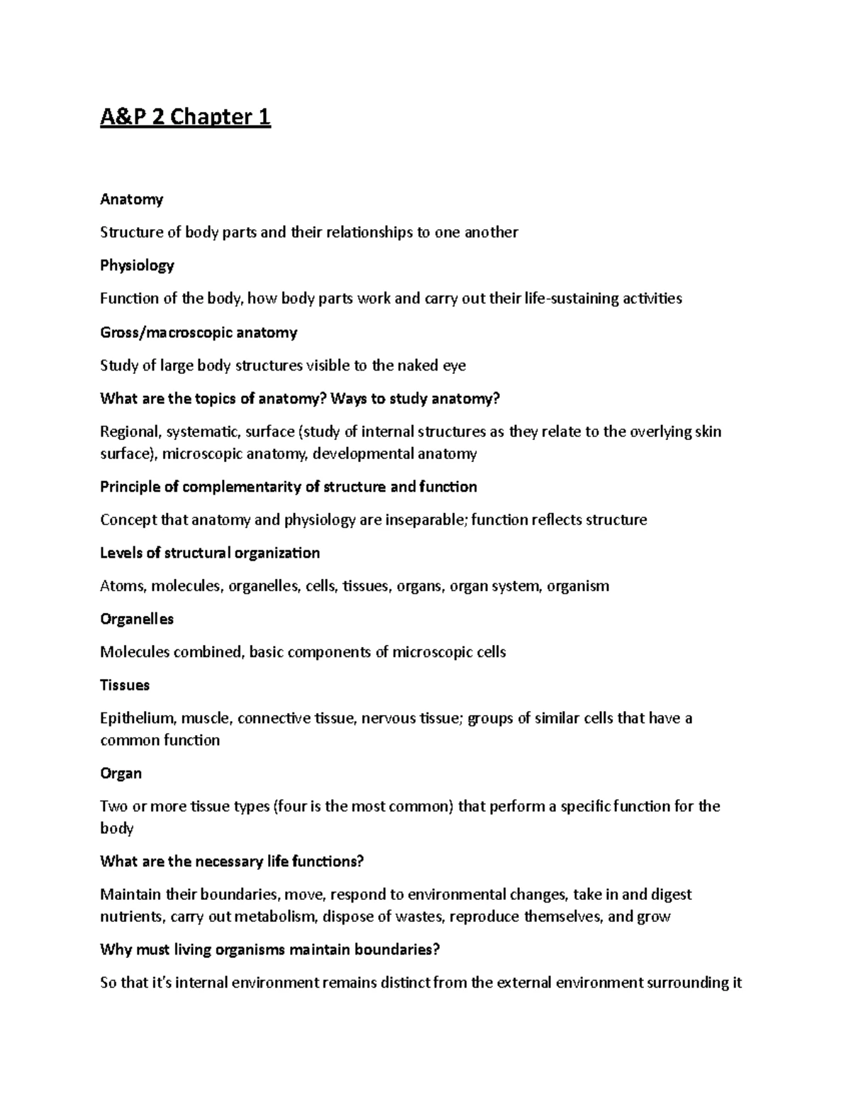 Ch 23 respiratory system questions - 1 Fundamentals of Anatomy and ...