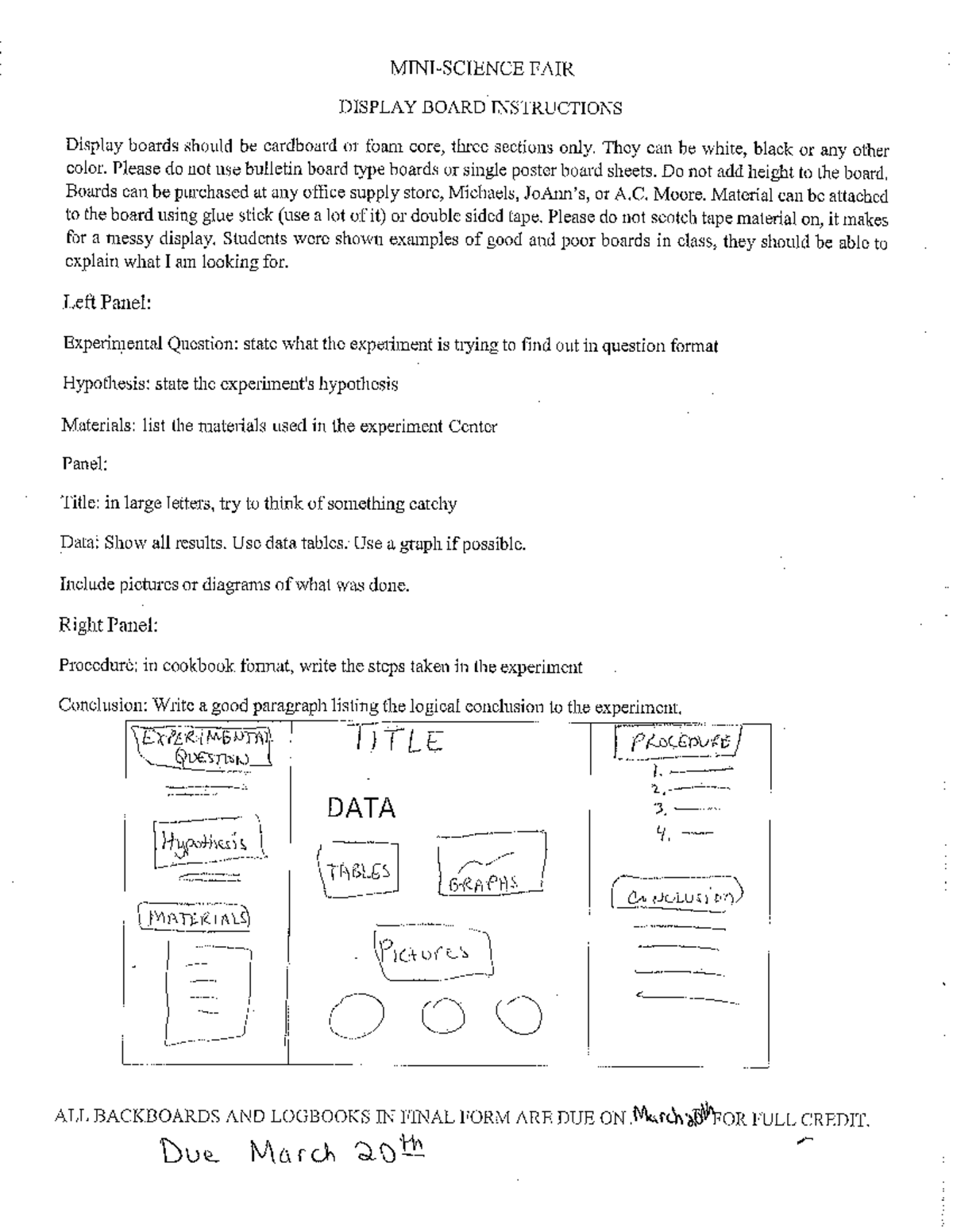 Conclusion and backboard instructions 2023 - Studocu