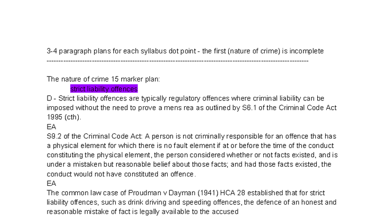 Crime 15 Marker Plans: Nature of Crime, Investigation, and Justice ...