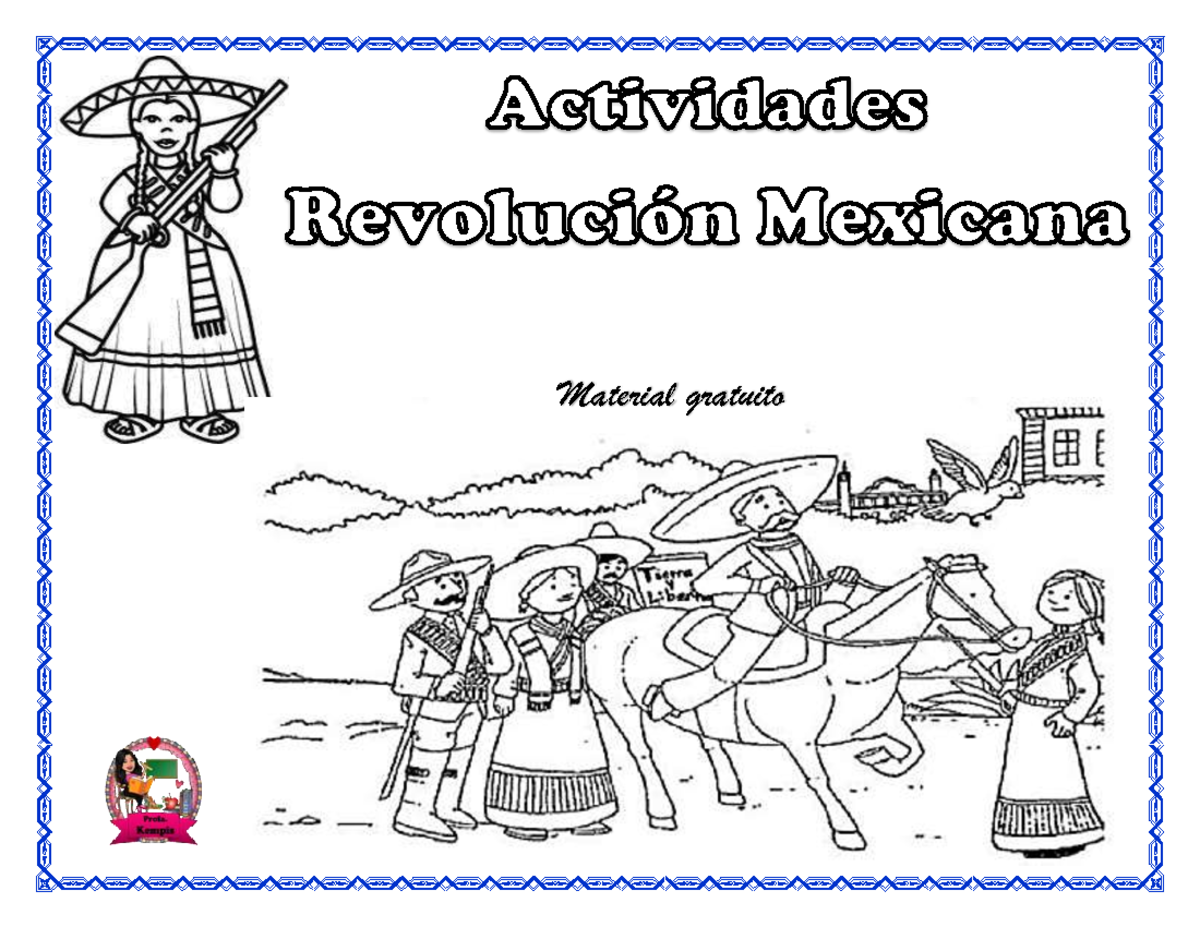 Actividades Revolución Mexicana Profa Kempis - Material gratuito Observa el video de la ...