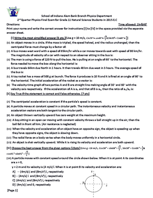 Maths teachers guide For freshman course - Unit ONE Solutions/Answers ...