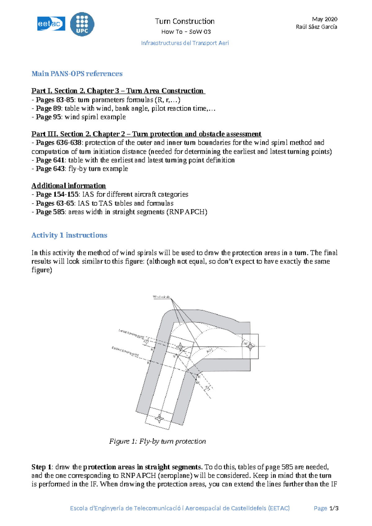 Turn Construction SoW Guide - EETAC 03 May 2020 - Studocu