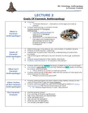 ASM Study Guide Exam 1 - ASM 275: Forensic Anthropology Exam 1 Study ...