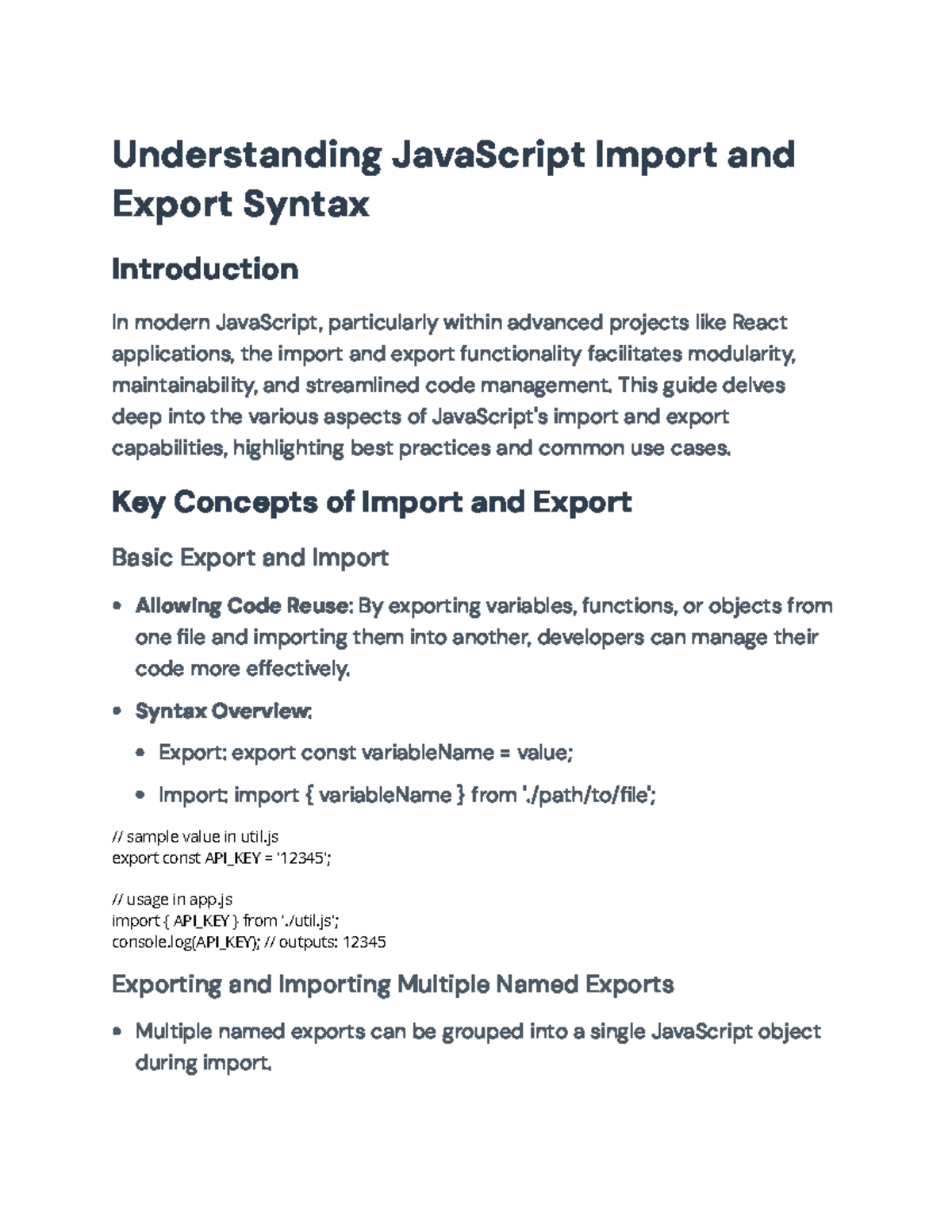Understanding JavaScript Import and Export Syntax: A Comprehensive ...