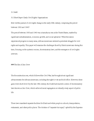 HIS 319 Module One Short Paper - Danielis Baez HIS 319 Module One Short ...