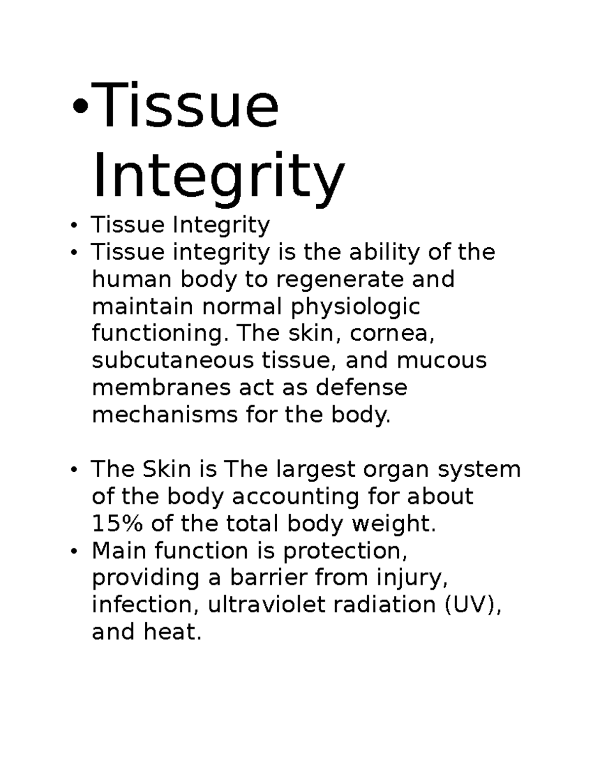 Wound Healing and Pressure Injury Management Guide (NURS 101 ...